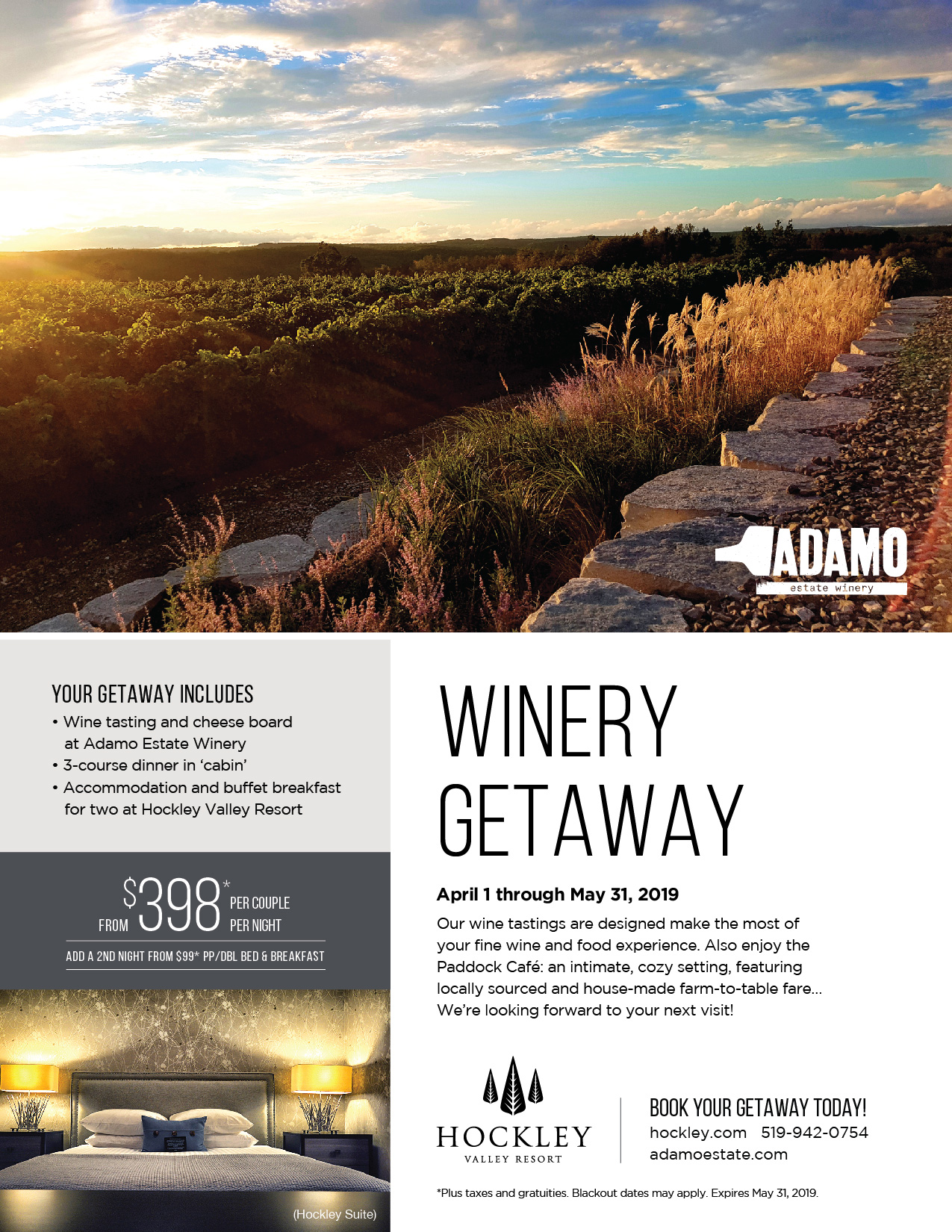 Luxury Resort Rooms Ontario | Hockley Valley Resort