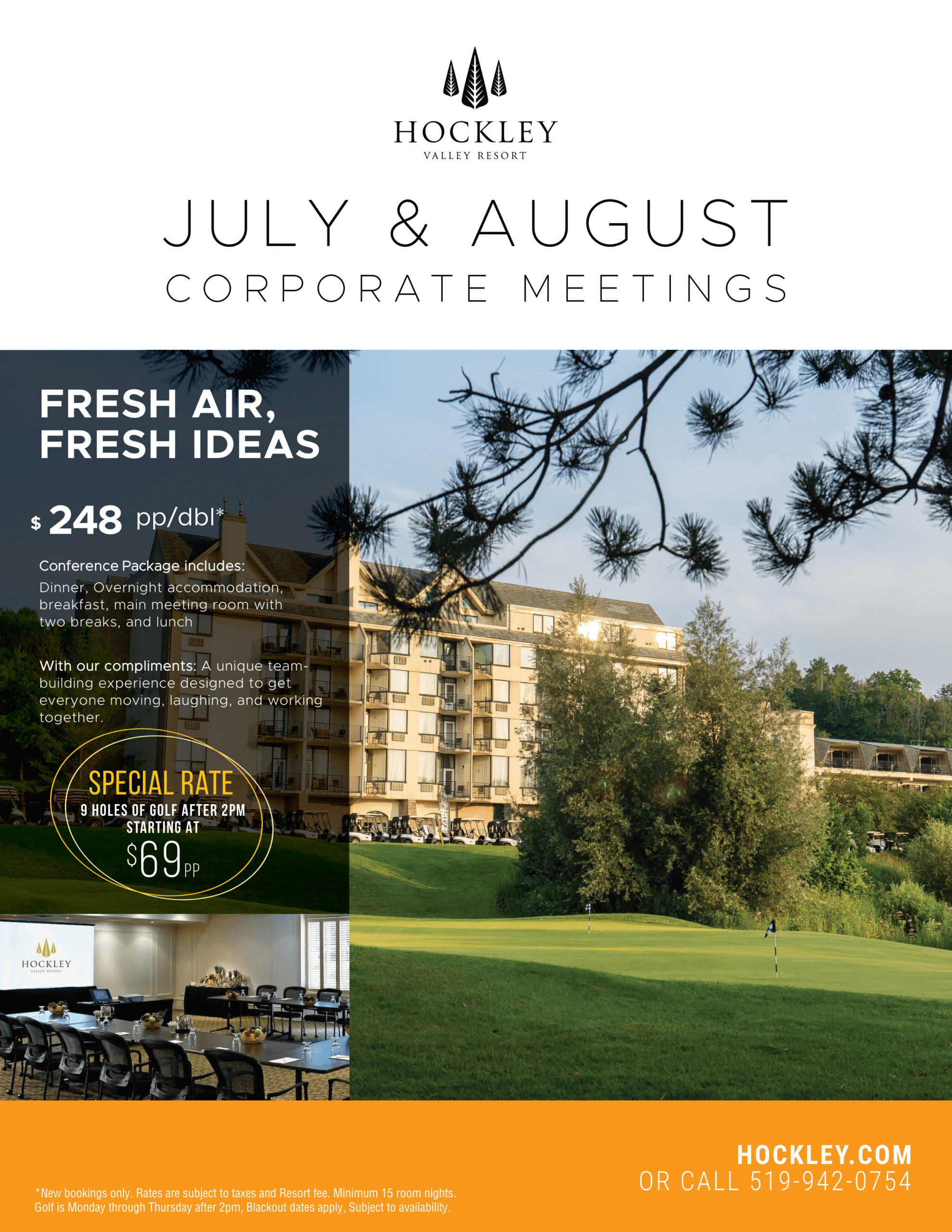 July & August Meetings - Hockley
