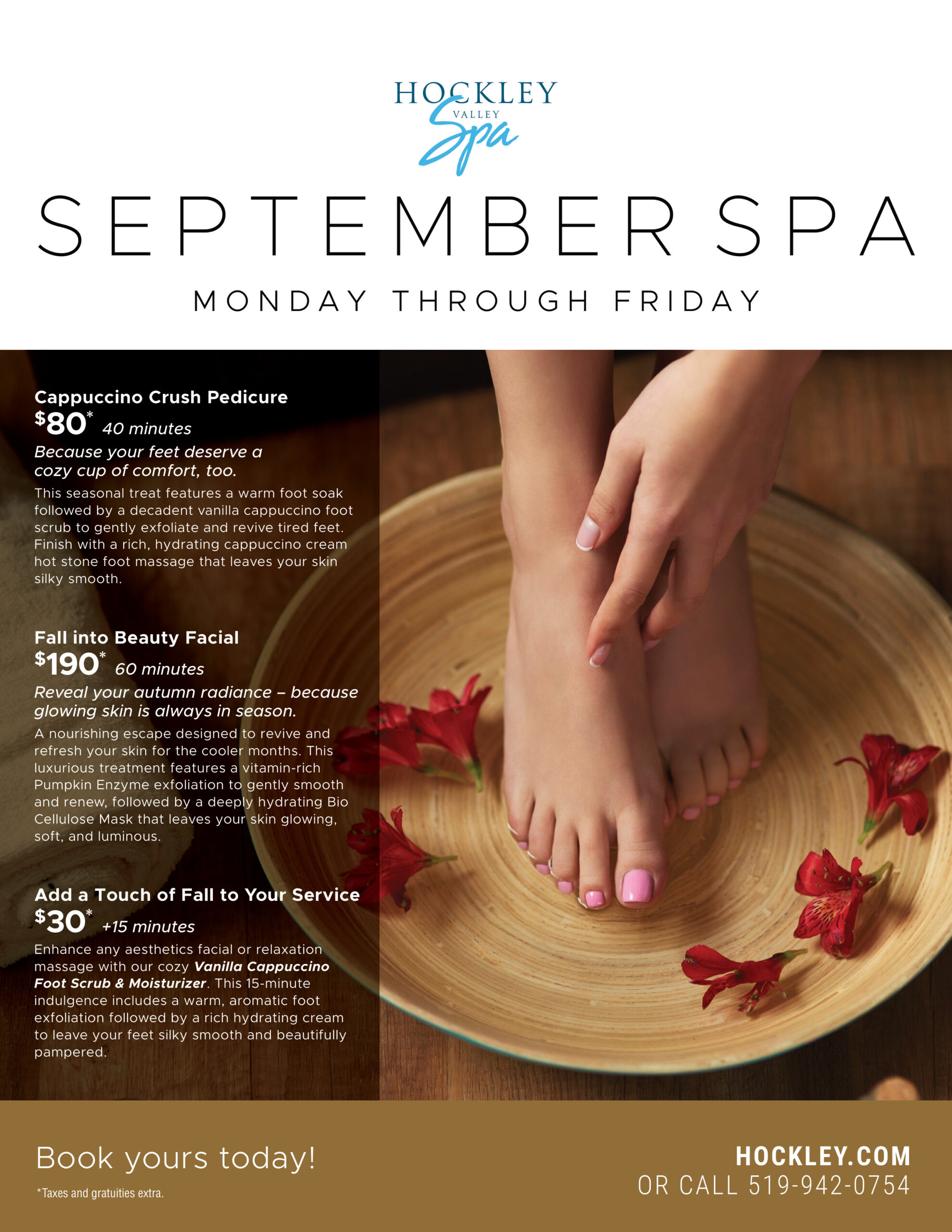 September Spa Promotions - Hockley